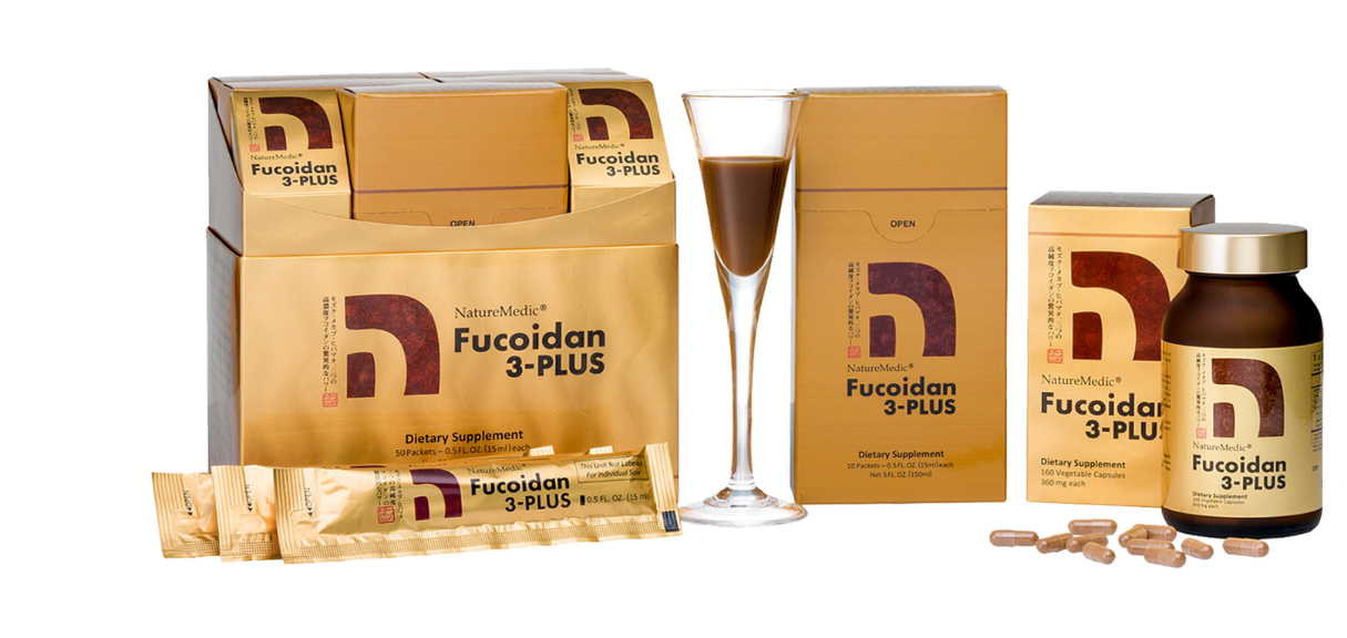 Fucoidan 3-Plus Liquid – Nature Medic LLC