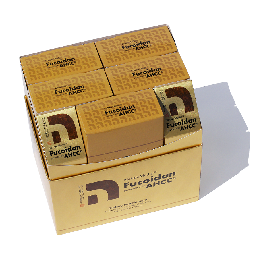 Fucoidan Powered with AHCC® Liquid – Nature Medic LLC