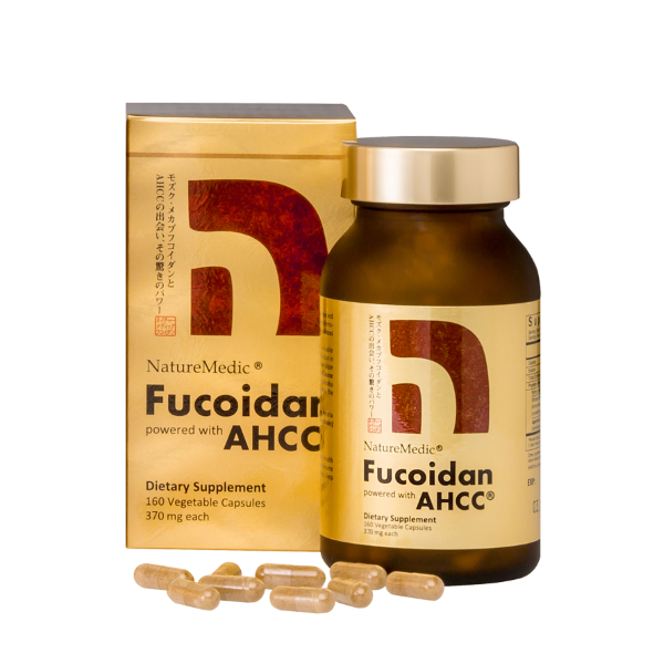 Fucoidan Powered with AHCC® Capsule – Nature Medic LLC